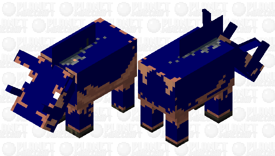 Imperial hoglin servant of the king Minecraft Mob Skin