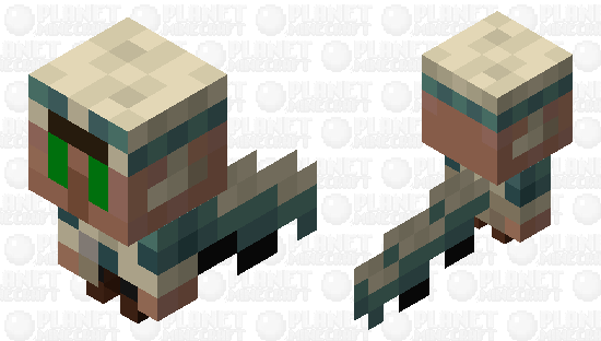 Villager Allay (snow) Minecraft Mob Skin