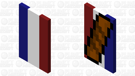 French cape Minecraft Mob Skin
