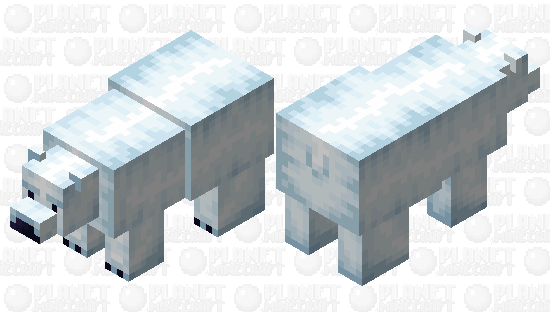 Polar Bear Minecraft Mob Skin