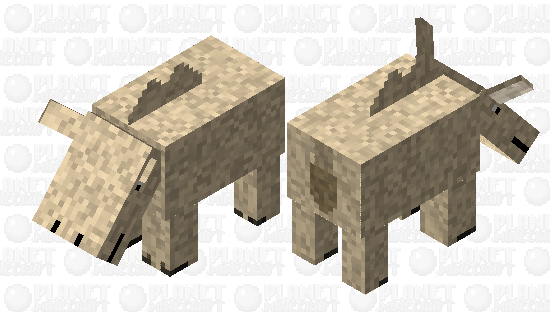 Bactrian Camel Minecraft Mob Skin