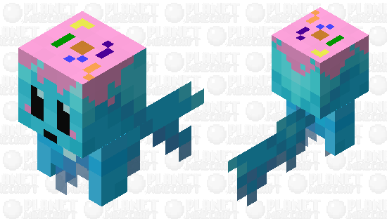 Cute Allay (Based off of Lelexxx's profile pic) Minecraft Mob Skin