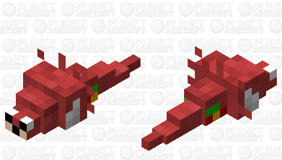 knuckles Minecraft Mob Skin