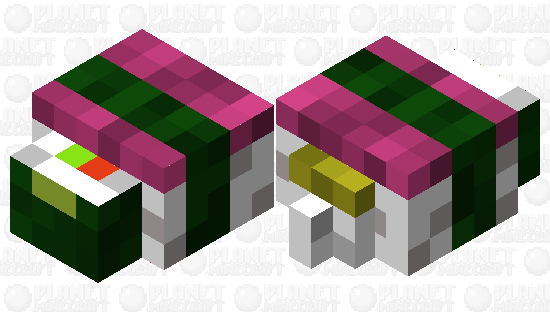 Living Sushi Minecraft Mob Skin