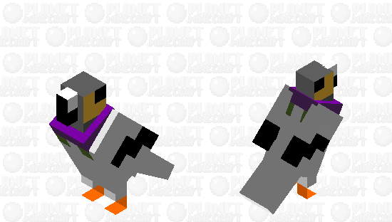 Real Pigeon Minecraft Mob Skin