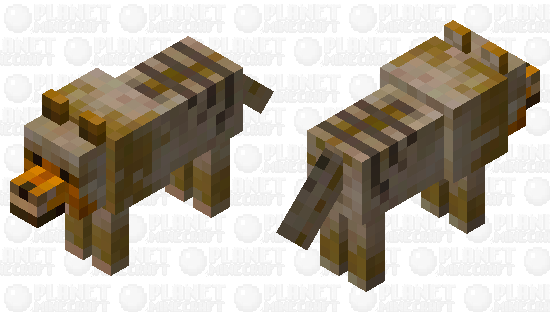 †Tasmanian Tiger Minecraft Mob Skin