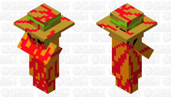 Scary blood Minecraft Mob Skin