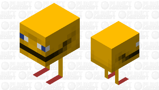 Pac-man Minecraft Mob Skin