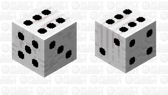Ghastly Dice -ghast Minecraft Mob Skin