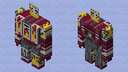 World Eaters Combat Shield Minecraft Mob Skin