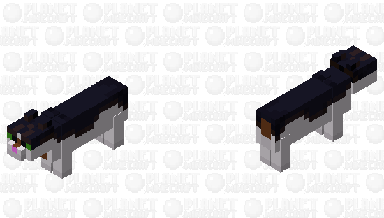 My Manx Cat Ruby (redone) Minecraft Mob Skin