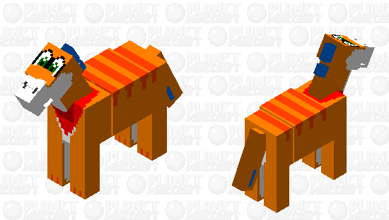 Plessie (super mario) Minecraft Mob Skin