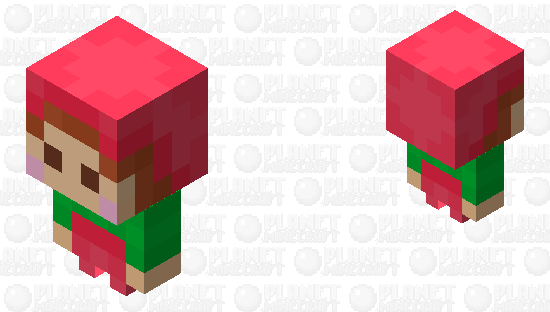 Little Christmas Elf Minecraft Mob Skin
