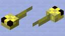 yellow tadpole Minecraft Mob Skin