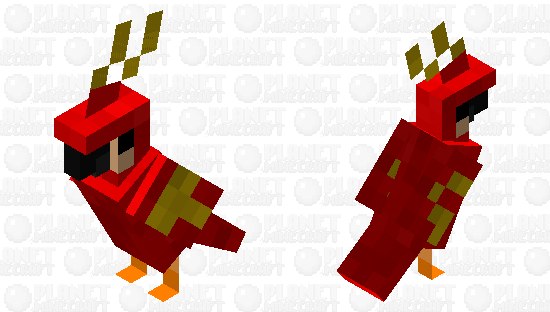 Communist Bird Minecraft Mob Skin