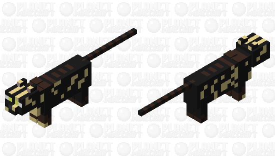 Tortoise Cat Minecraft Mob Skin