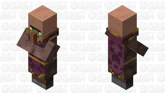 Cleric Minecraft Mob Skin
