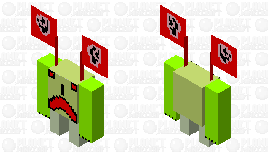 the scary hearing wareden Minecraft Mob Skin