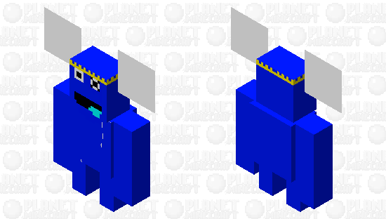Blue (rainbow friends) Minecraft Mob Skin