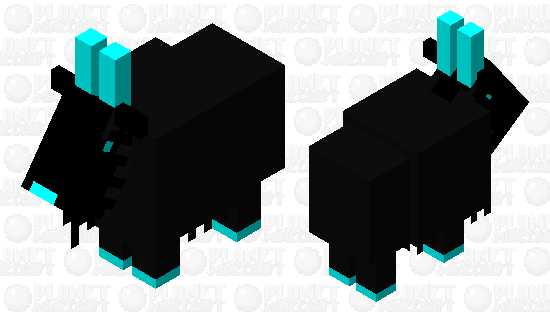 Galatic Goat Minecraft Mob Skin