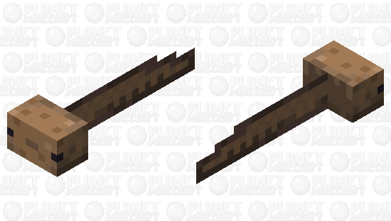 Loooong Tadpole Minecraft Mob Skin