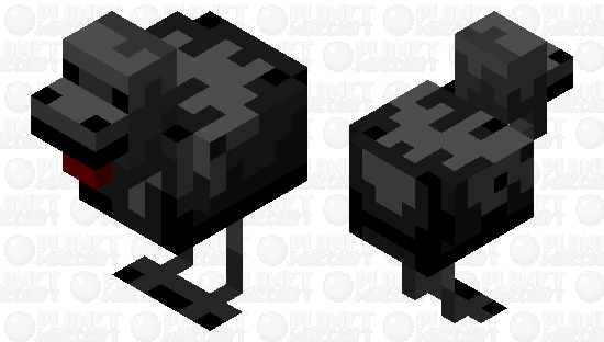 Ender chicken Minecraft Mob Skin