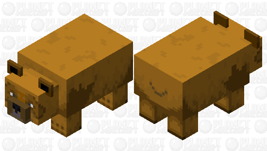 chow chow (panda skin) Minecraft Mob Skin