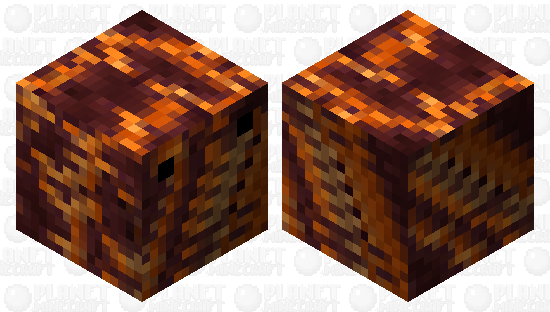 ( MAGMA ) Cube Minecraft Mob Skin