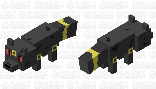 Umbreon Minecraft Mob Skin