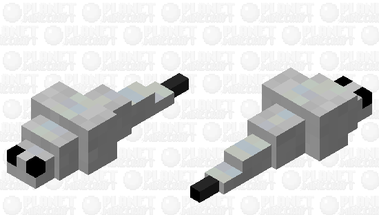 Classic Silverfish Minecraft Mob Skin