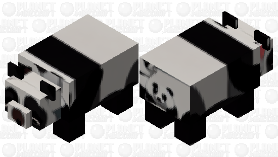 Panda Minecraft Mob Skin