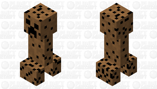 cookie creeper Minecraft Mob Skin