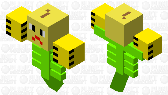 Baldi Wither Minecraft Mob Skin