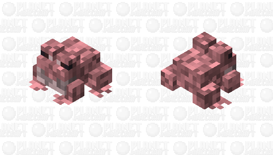 The Pink Frog Minecraft Mob Skin