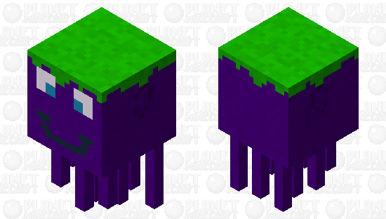 Floating Slimeball Minecraft Mob Skin
