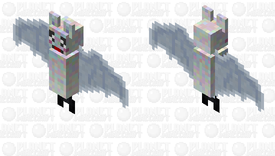 Color Me Batty Minecraft Mob Skin