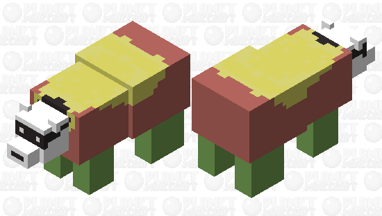 Robin Bears Minecraft Mob Skin