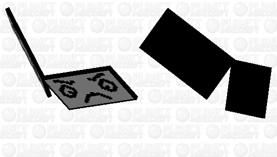 Angry Face Bilboard Flying(vex) Minecraft Mob Skin