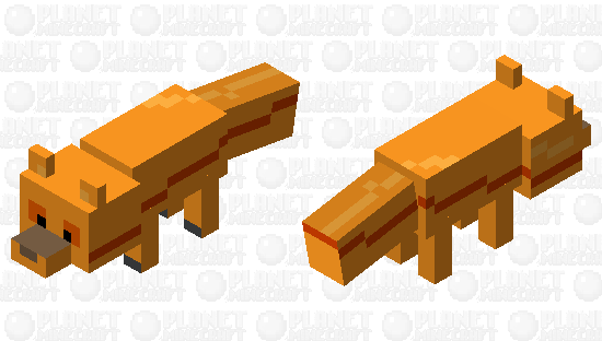 Fox (for the red/brown/orange variant) (java) Minecraft Mob Skin