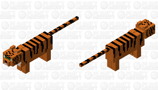 Tiger Minecraft Mob Skin