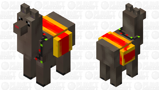 Christmas Reindeer (Llama Skin) Minecraft Mob Skin