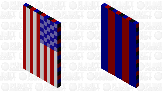patriotic Minecraft Mob Skin
