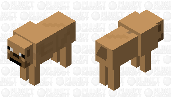 Pug Minecraft Mob Skin