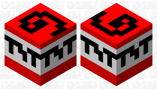 Tuh-Un-Slime (TNT Slime) Minecraft Mob Skin