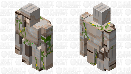Eyeless golem Minecraft Mob Skin