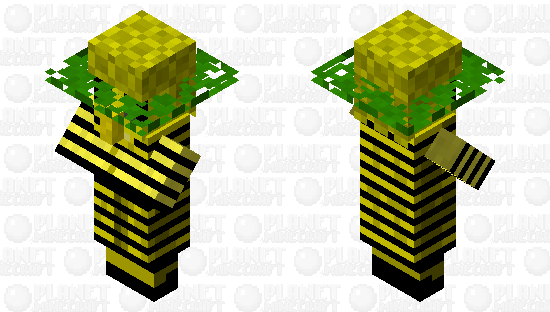 bee villager Minecraft Mob Skin
