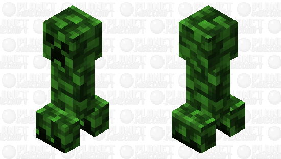 Creeper Remastered Minecraft Mob Skin