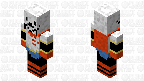Undertale - Papyrus Minecraft Mob Skin