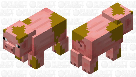 muddy pig Minecraft Mob Skin