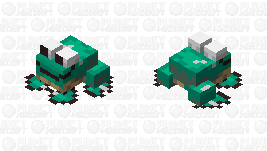Armored Frog Minecraft Mob Skin